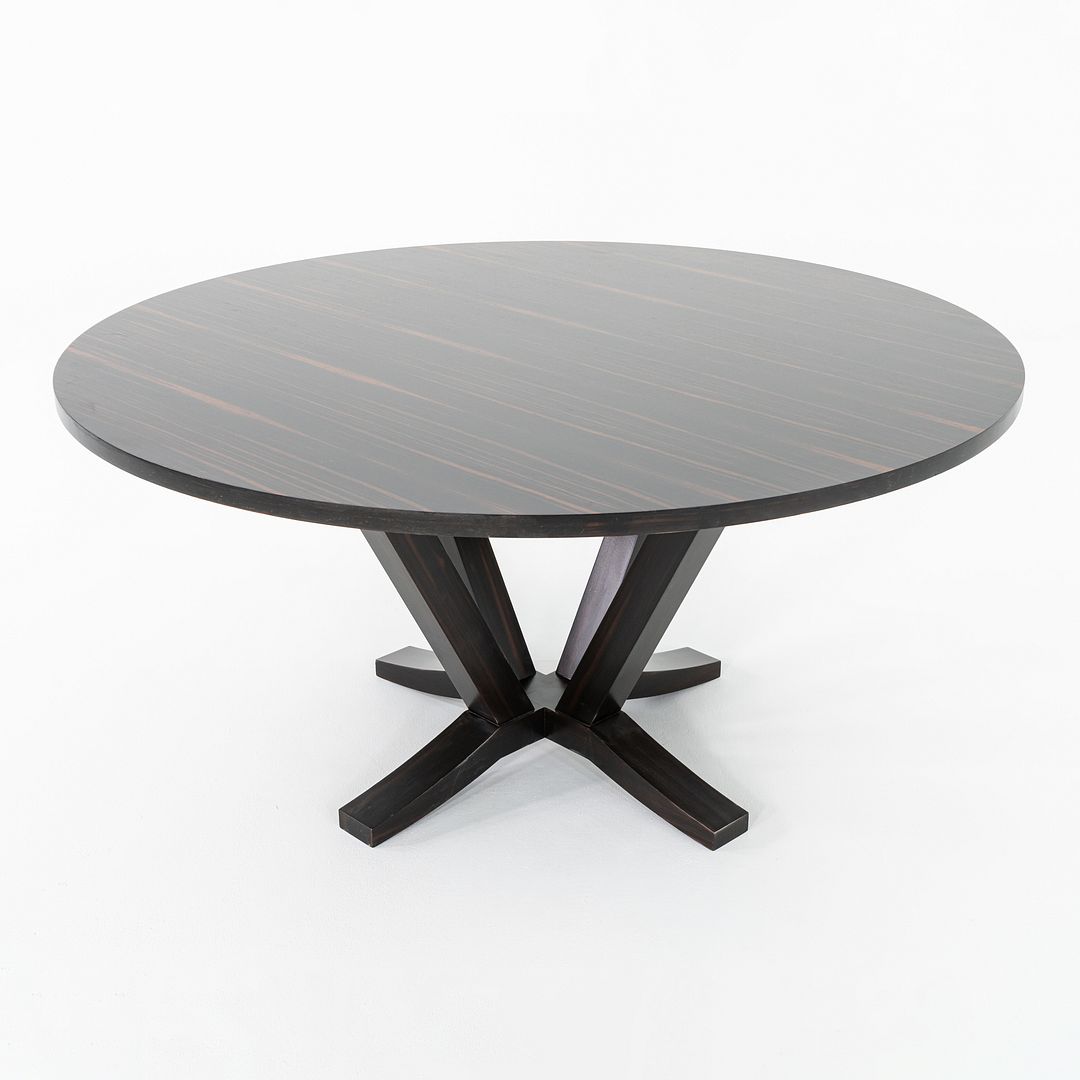 2000s Christian Liaigre for Holly Hunt Dining Table in Macassar Ebony ...
