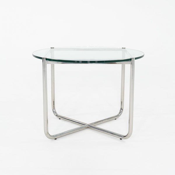 2000s Mies Van Der Rohe for Knoll E04M MR Coffee Table with Glass Top ...