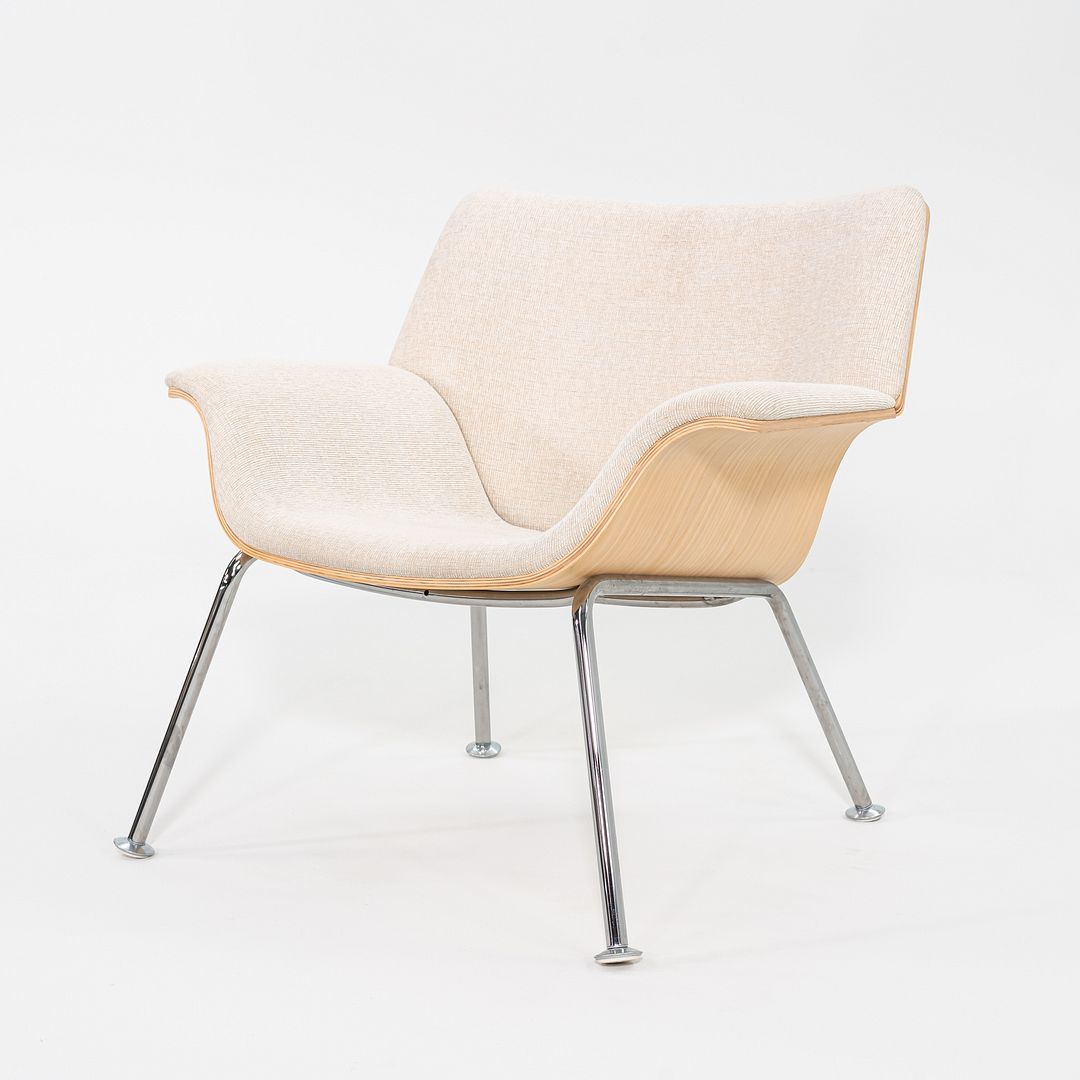 2016 Herman Miller Swoop Chair by Brian Kane with Beige Fabric 2x Avai ...