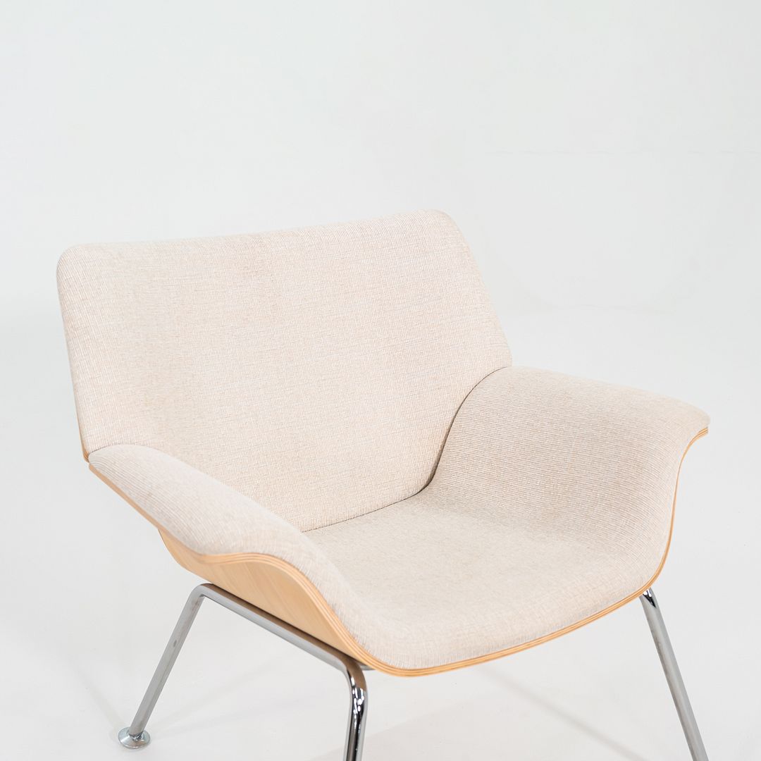 2016 Herman Miller Swoop Chair by Brian Kane with Beige Fabric 2x Avai ...