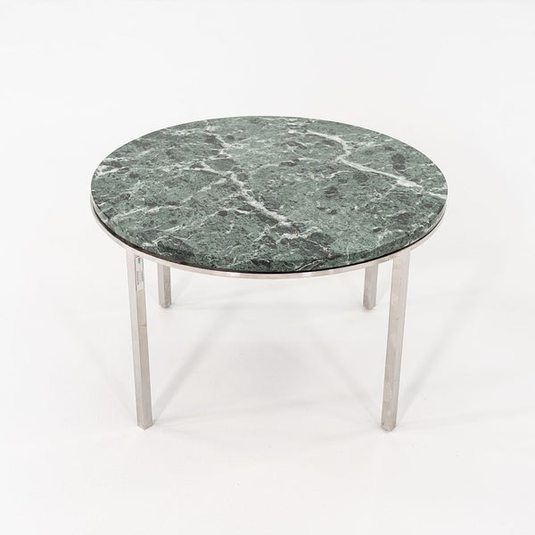1966 Gordon Bunshaft & Davis Allen for SOM Green Marble Side Table, Mo ...